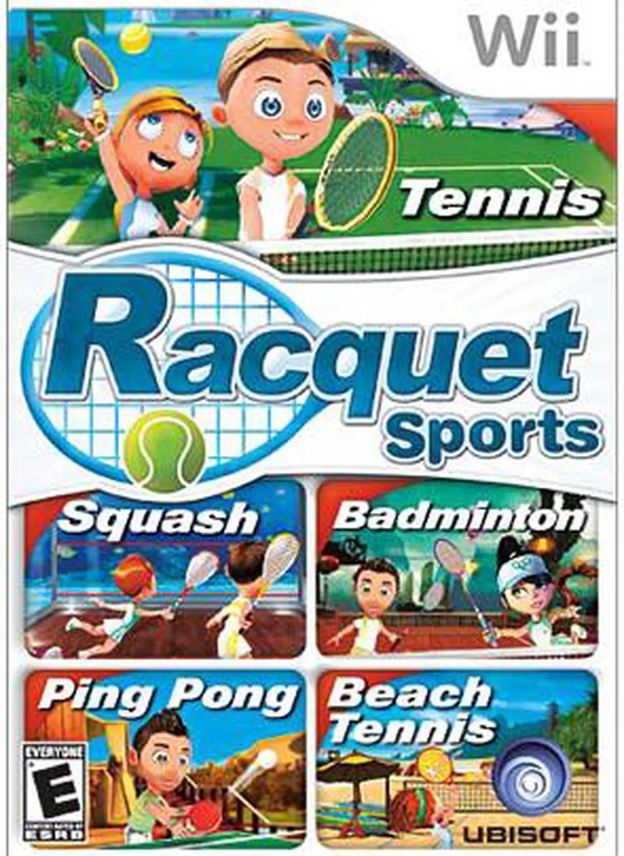 Racquet Sports w/Camera Wii Game - Newegg.com