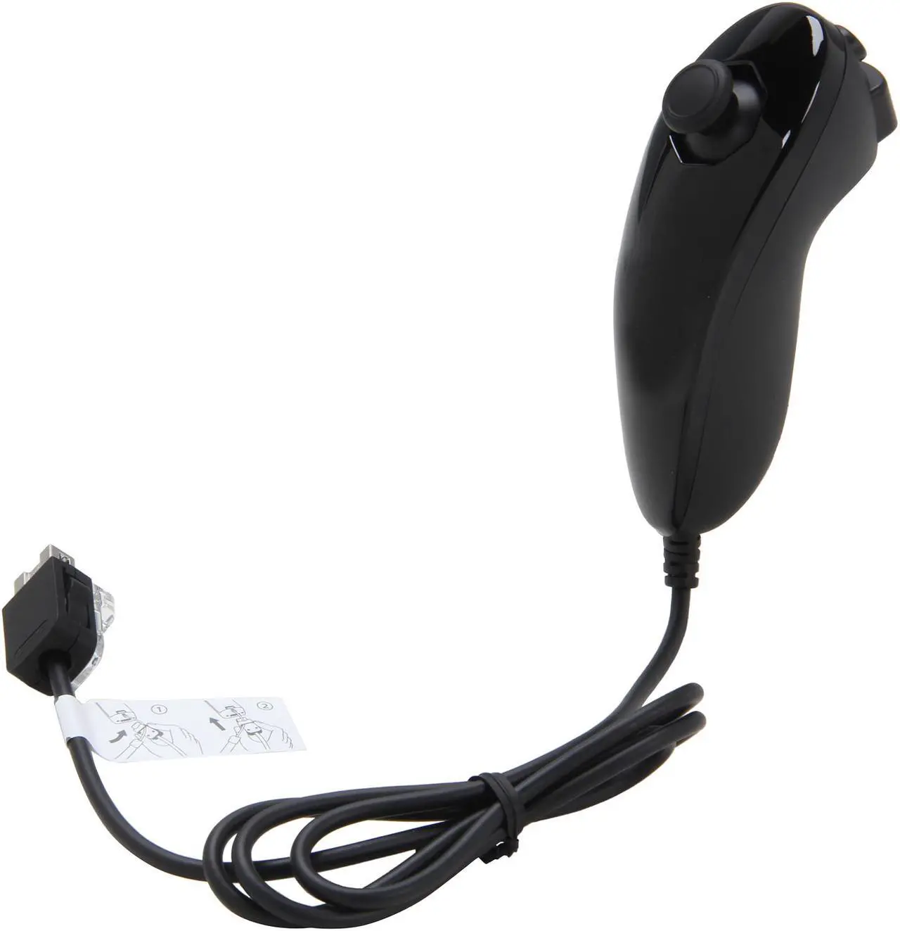 Nintendo Wii Nunchuk Controller - Black (Refresh) - Newegg.com