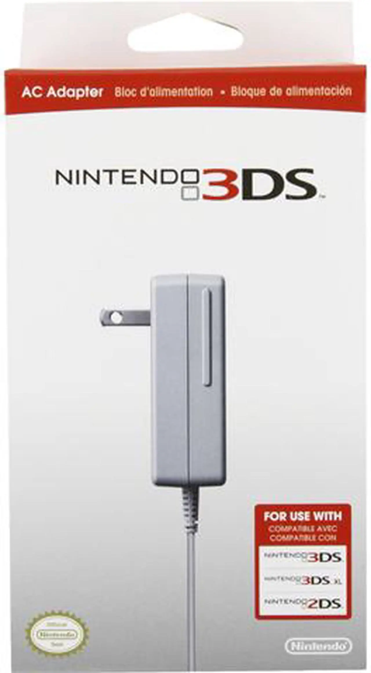 Nintendo 3DS AC Adapter Compatible with 3DS, 3DS XL, DSi, DSi XL and ...