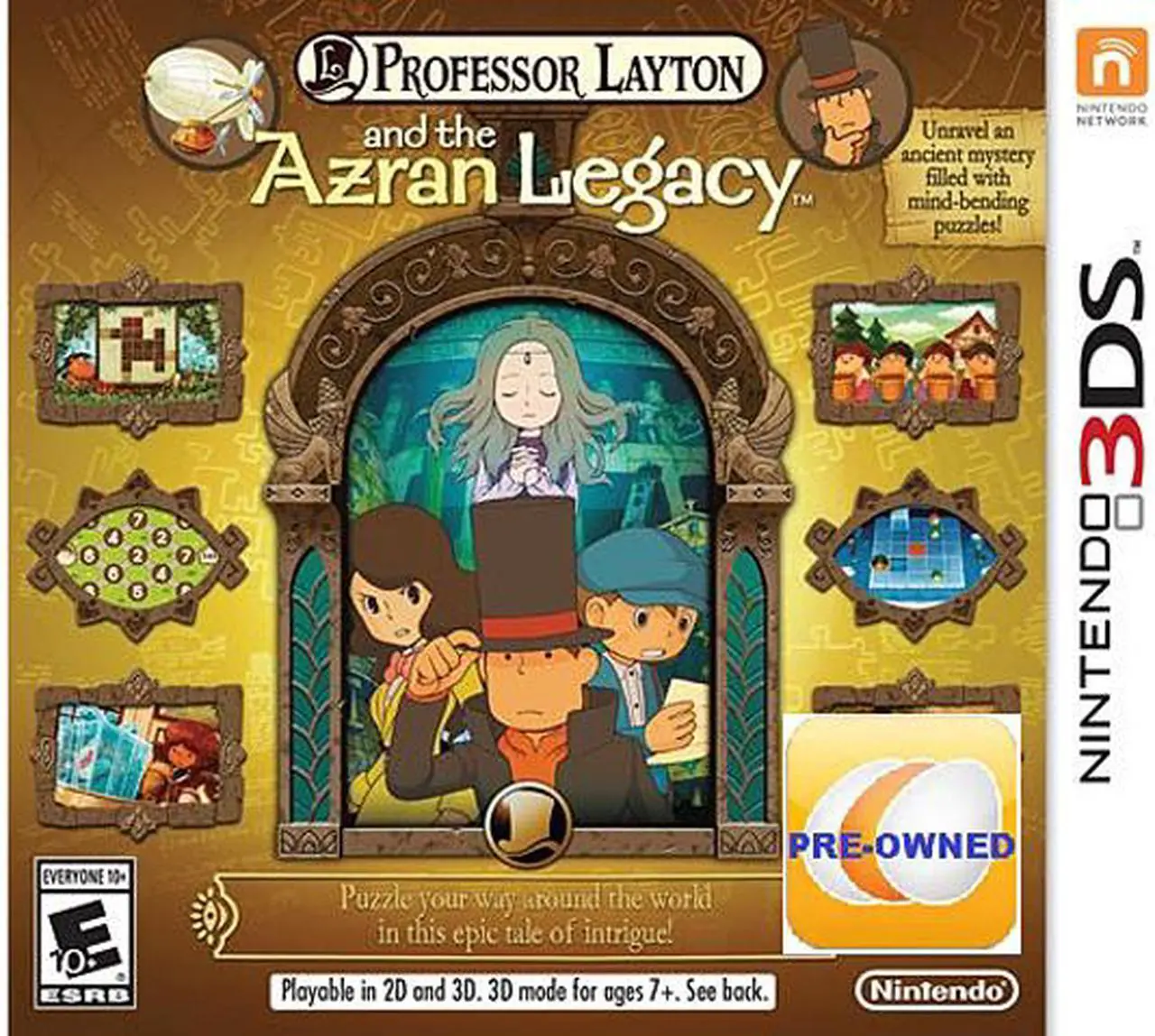 Pre-owned Professor Layton and the Azran Legacy 3DS - Newegg.com
