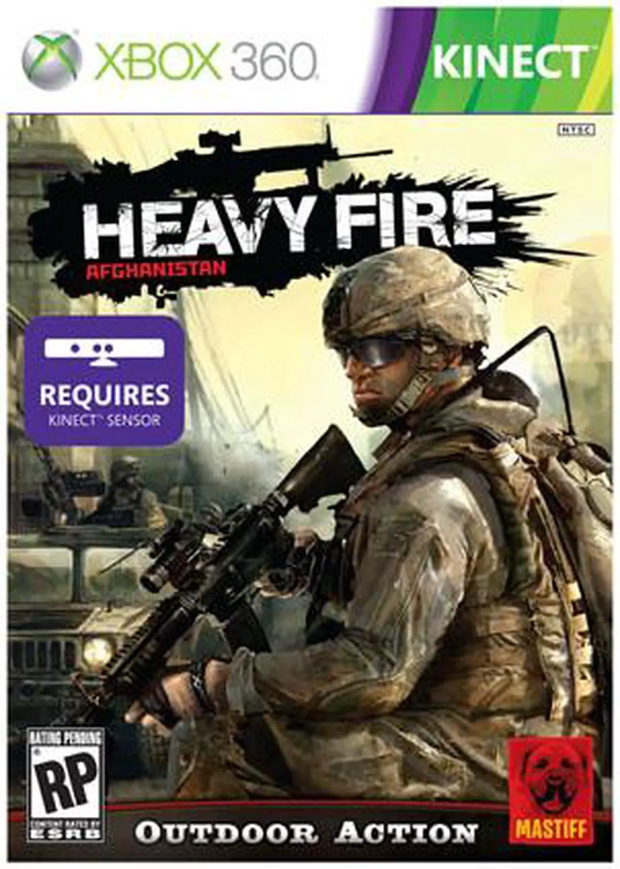 Heavy Fire Afghanistan W/Kinect XBOX 360 Game MASTIFF - Newegg.com