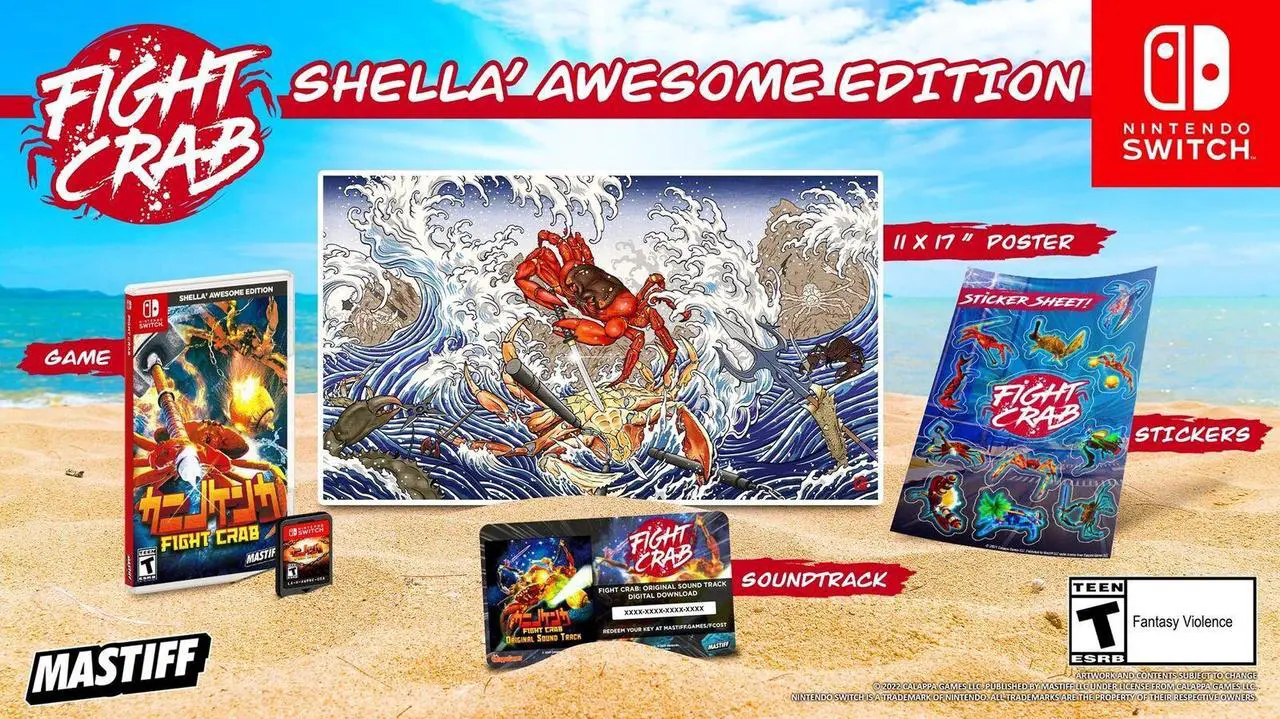 Fight Crab: Shella Awesome Edition - Nintendo Switch - Newegg.com