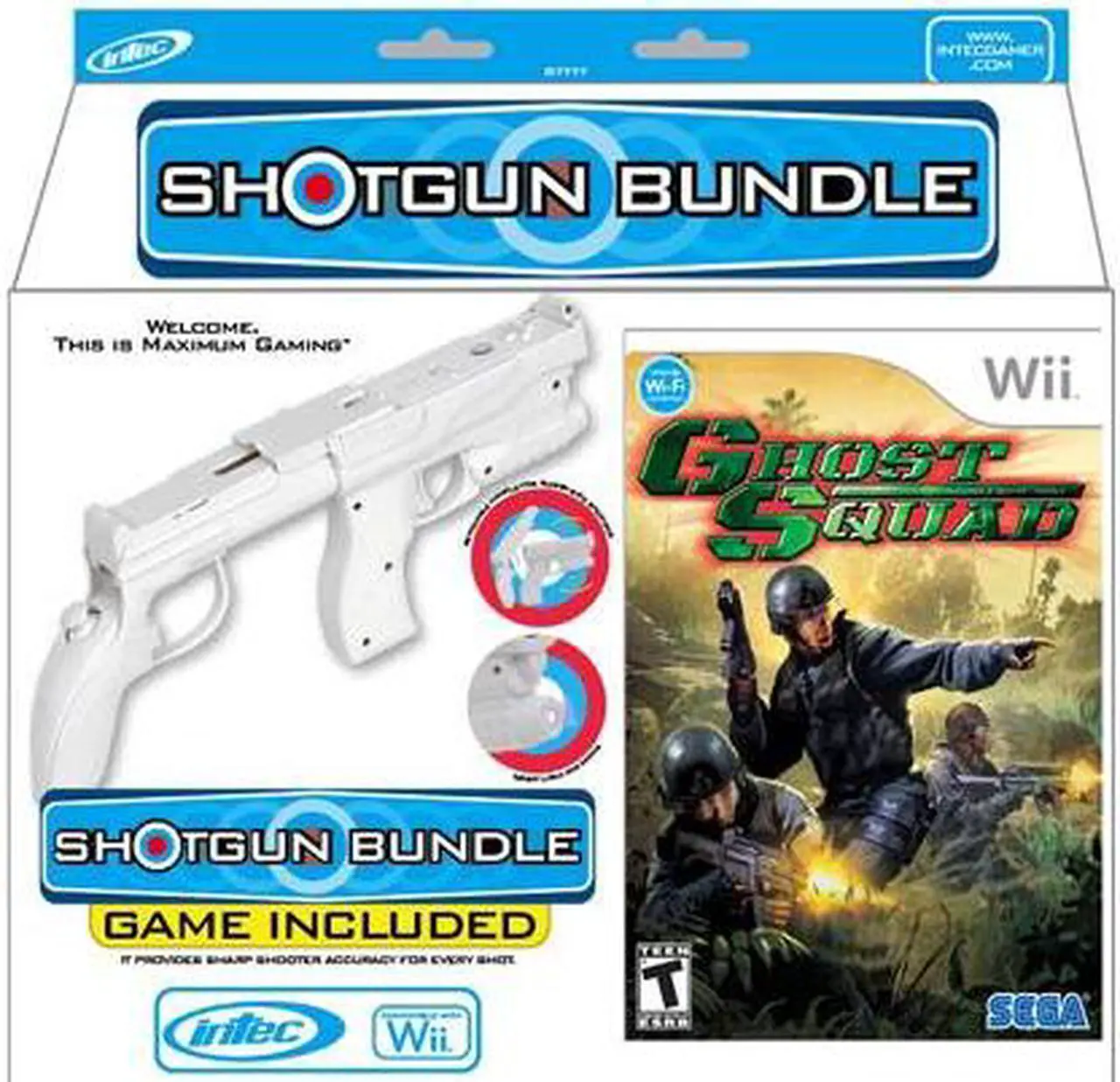 Ghost Squad Wii w/Shotgun Bundle Wii Game - Newegg.com