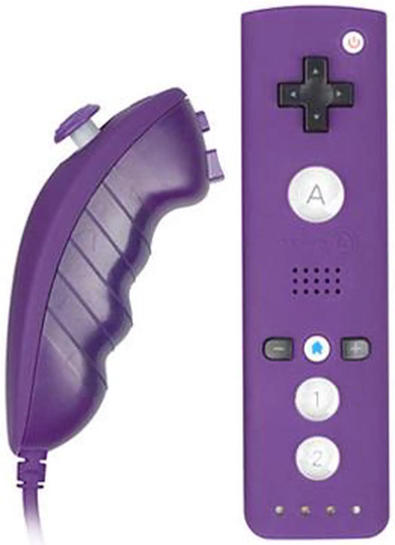Power A Wii Mini Remote & Nunchuk - Purple - Newegg.com