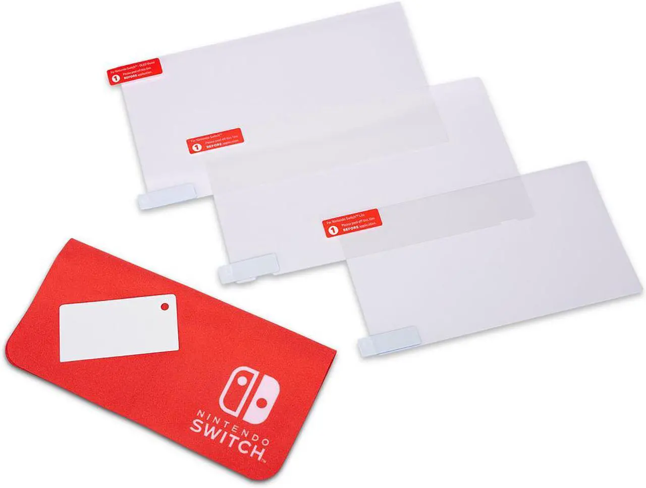 PowerA Anti-Glare Screen Protector Family Pack for Nintendo Switch ...