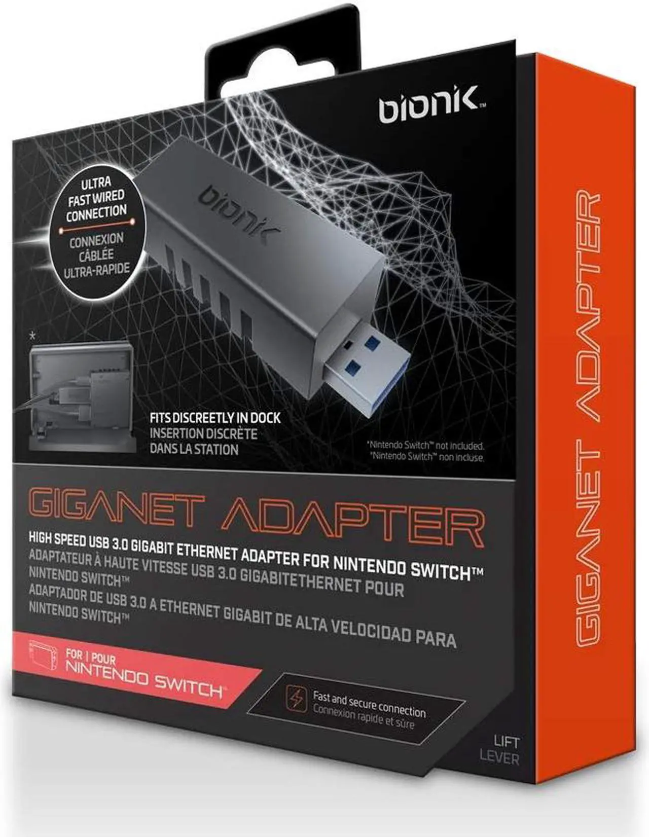 Bionik DG-BNK-9018 Giganet Adapter for Nintendo Switch - Newegg.com