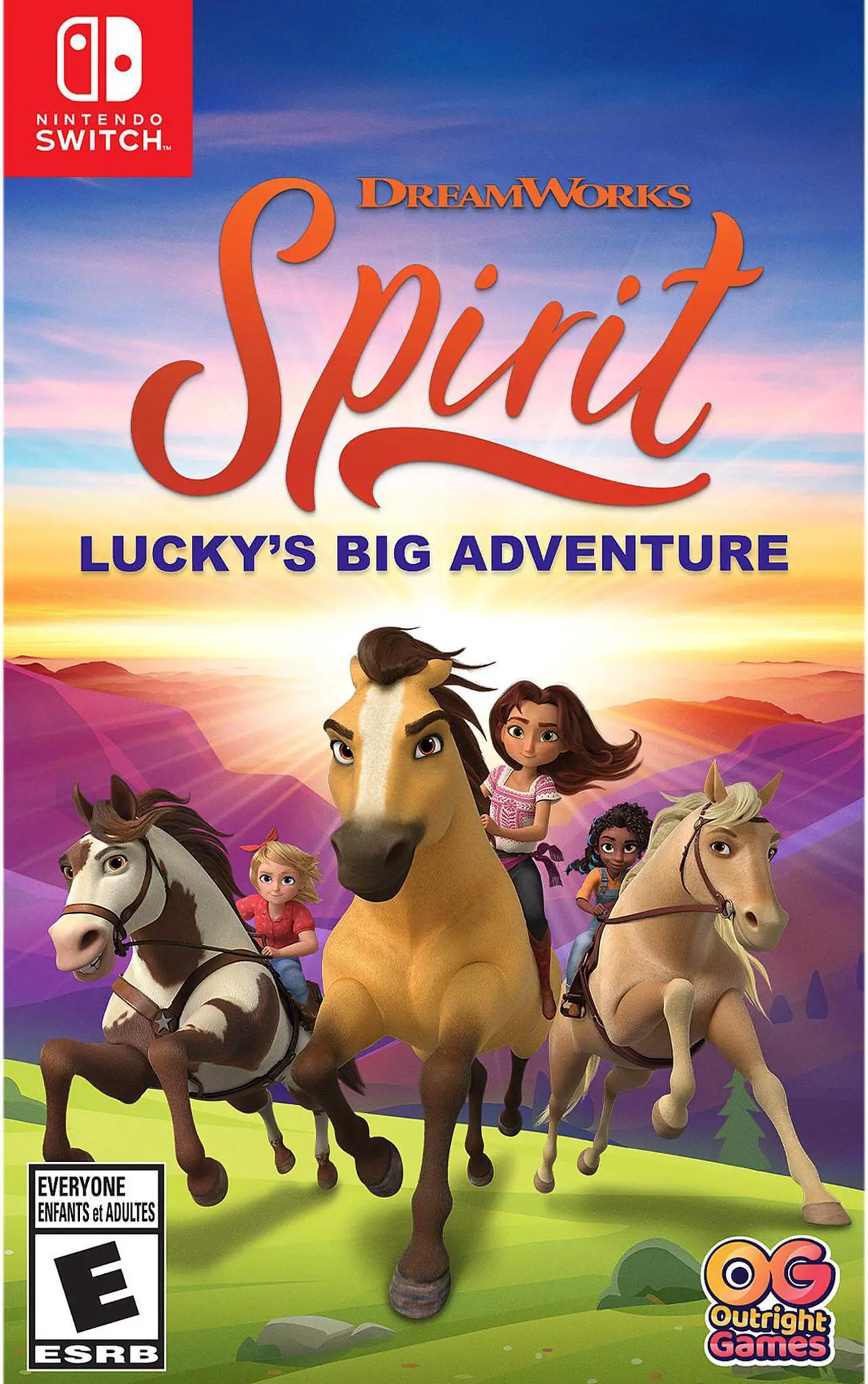 Dreamworks Spirit Lucky's Big Adventure - Nintendo Switch - Newegg.com