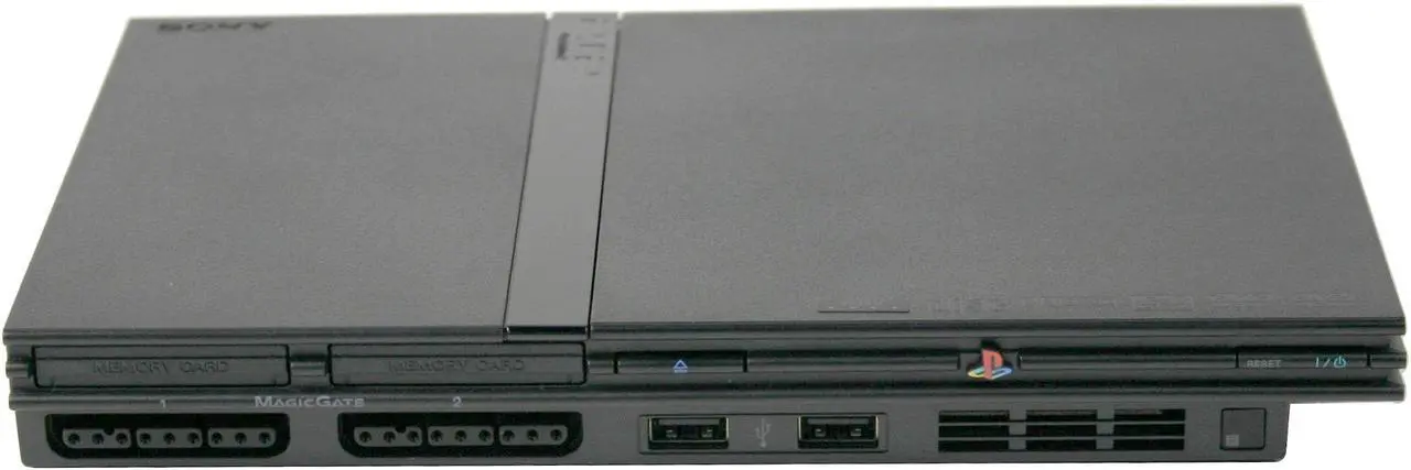 SONY Playstation 2 Console Charcoal Black - Newegg.com