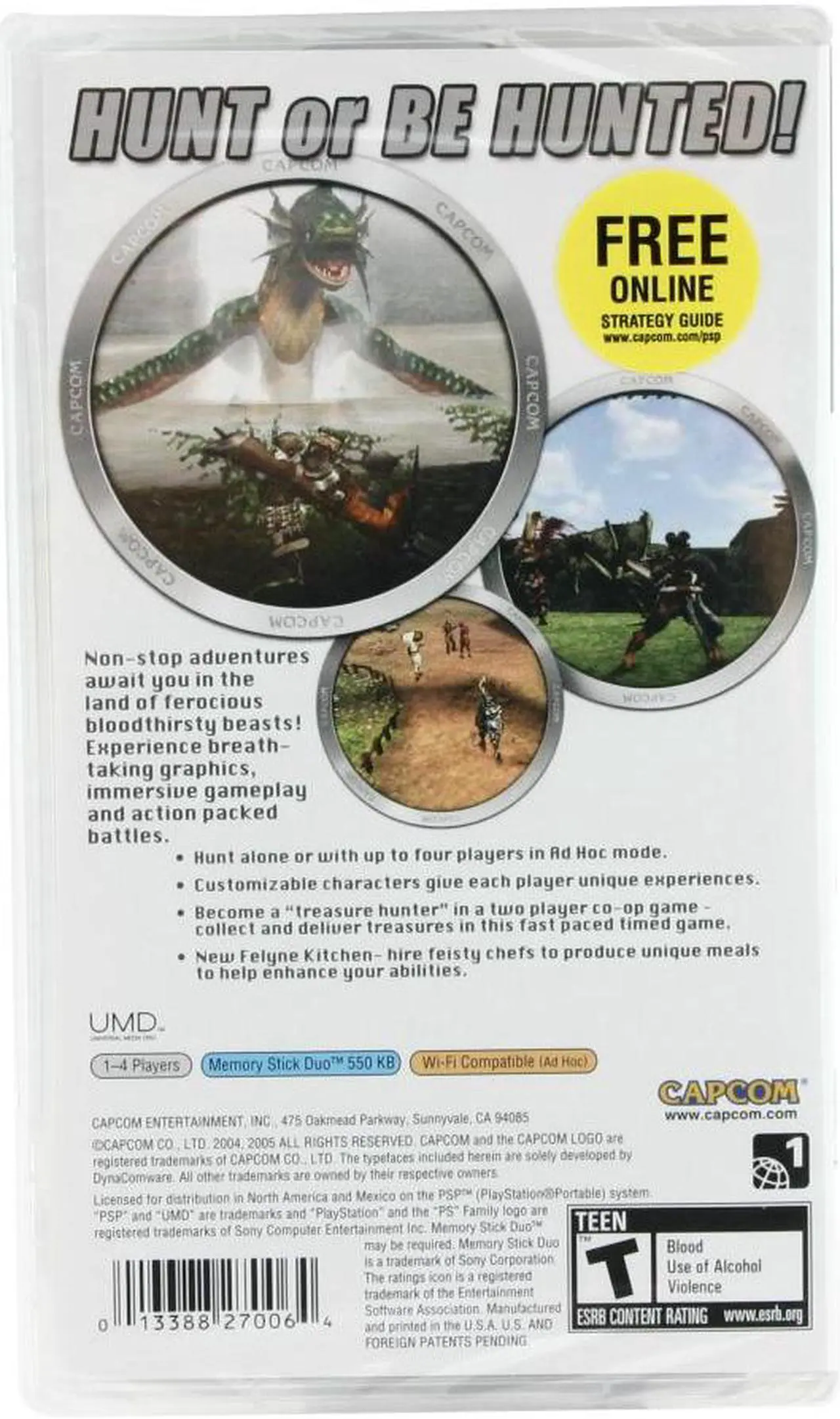 Monster Hunter PSP Game CAPCOM - Newegg.com