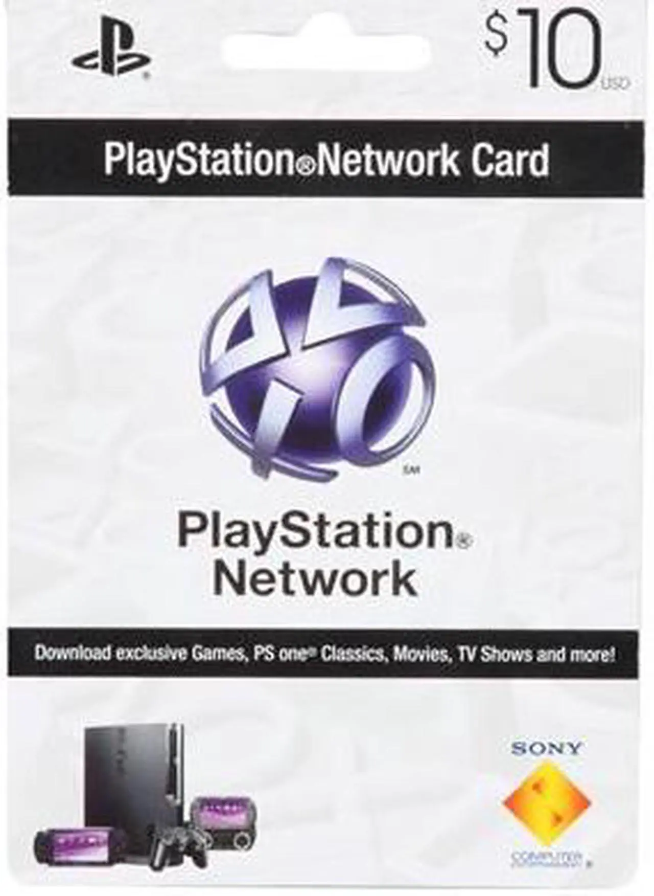 SONY $10 PSN Card - Newegg.com