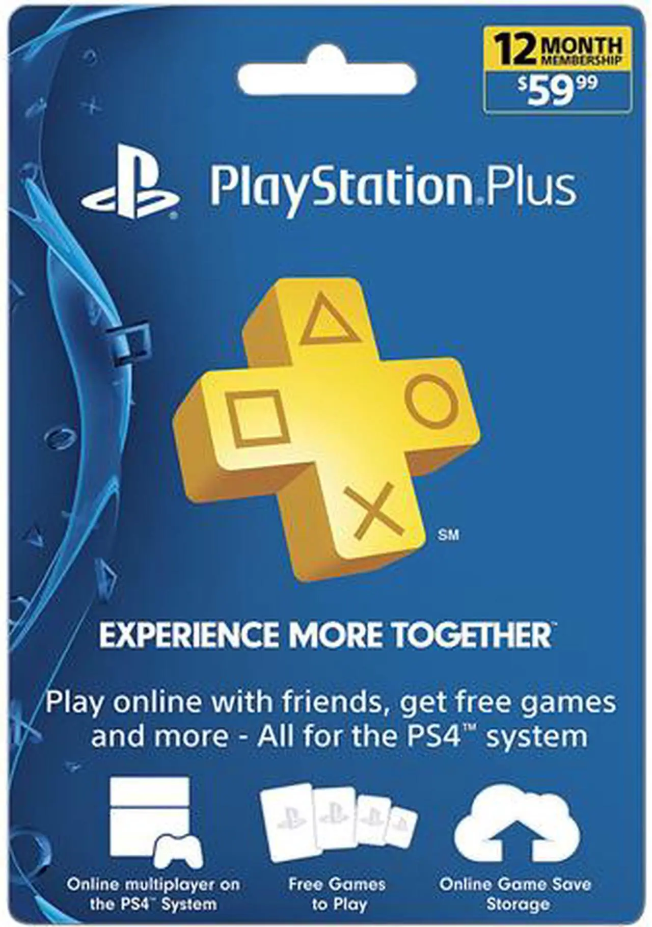 PlayStation Plus 12-Month Live Subscription Card - Newegg.com
