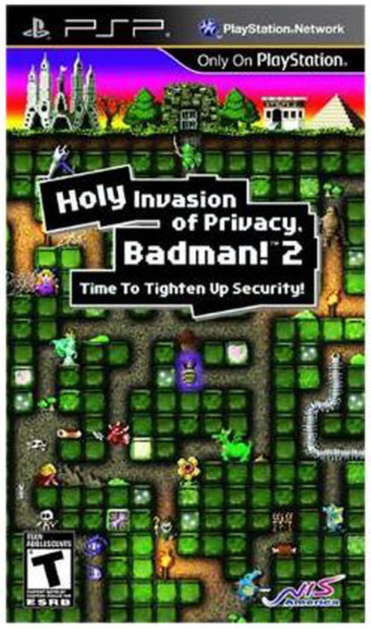 Holy Invasion of Privacy Badman 2 PSP Game NIS America - Newegg.com
