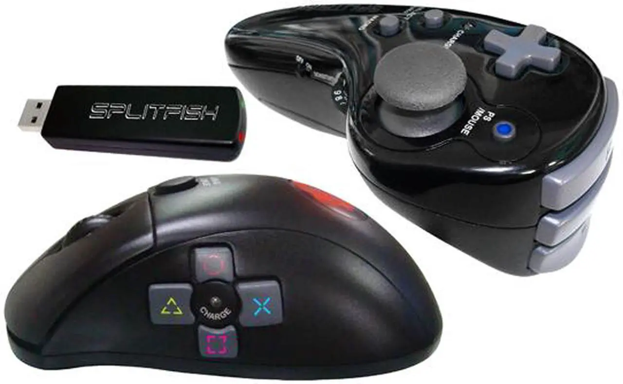 split fish GAMEWARE Split Fish Wireless Dual Frag Pro for PS3 - Newegg.com
