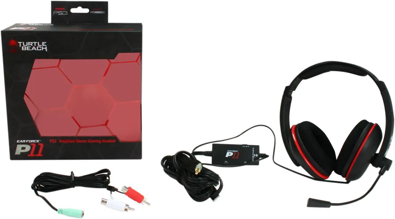 Turtle Beach Ear Force P11 PS3 Amplified Stereo Gaming - Newegg.com