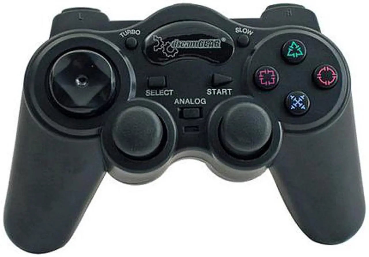 dreamGEAR Dream Pad Controller (without Rumble) Black for PS2 - Newegg.com