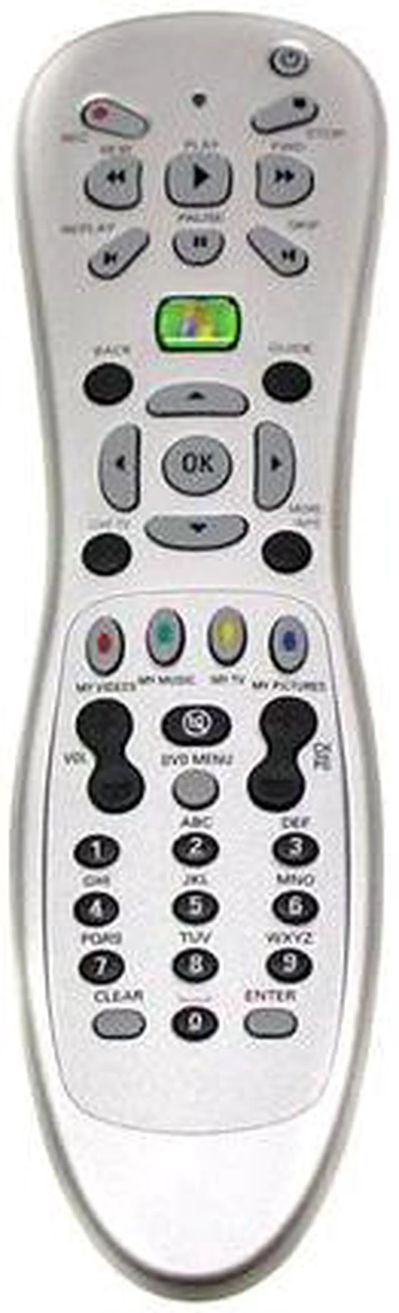 GENERIC MEDIA CENTR RMTE Infrared WinXP Media Center Remote Control ...