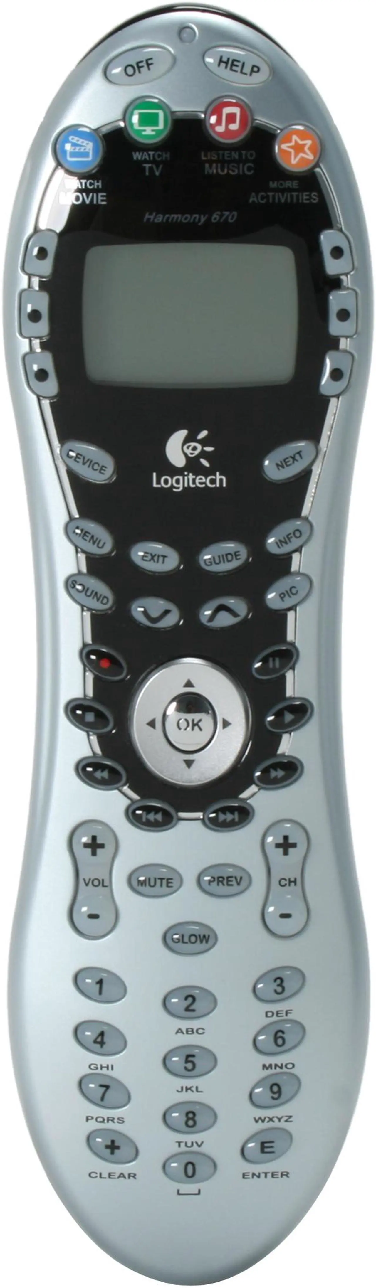 Logitech Harmony 670 Infrared Universal Advanced Remote - Newegg.com