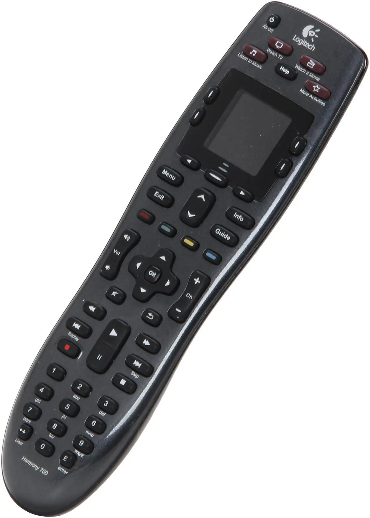 Refurbished: Logitech Recertified 915-000220 Harmony 700 Rechargeable ...