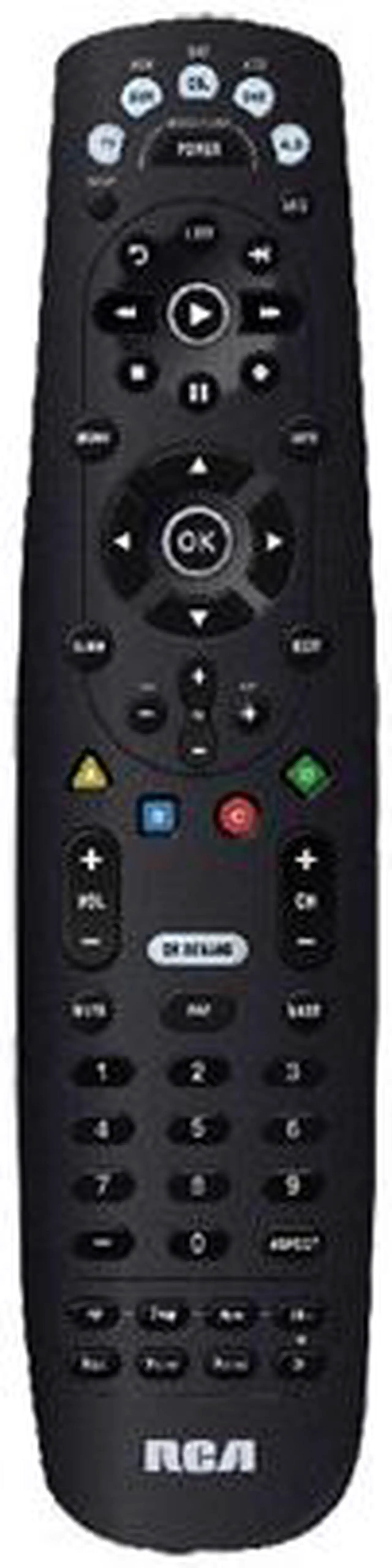 RCA RCRP05B Infrared Universal 5 Device Cable Replacement Remote ...