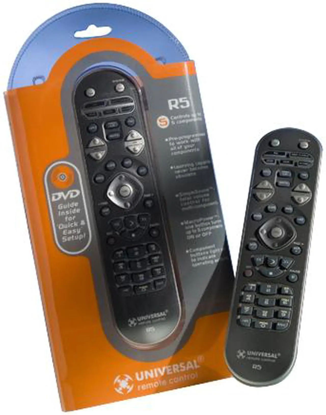 URC R5 Infrared Universal 5-Device Remote Control - Newegg.com