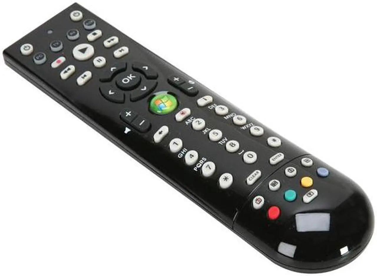 AVS Gear GV-IR01BK Infrared Vista MCE Black Learning Remote Control ...