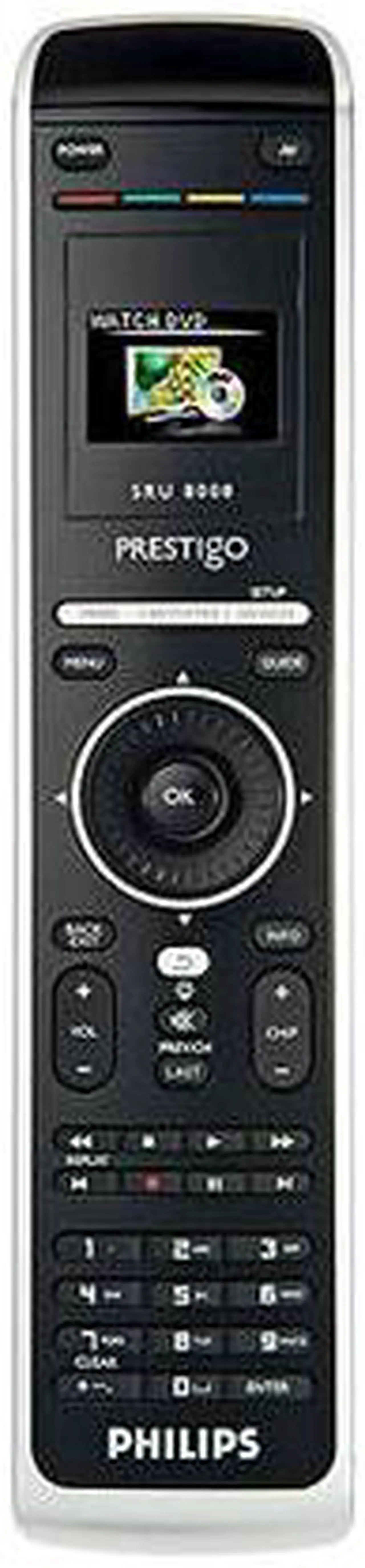 PHILIPS SRU8008/27 Infrared Universal Prestigo Remote Control - Newegg.com