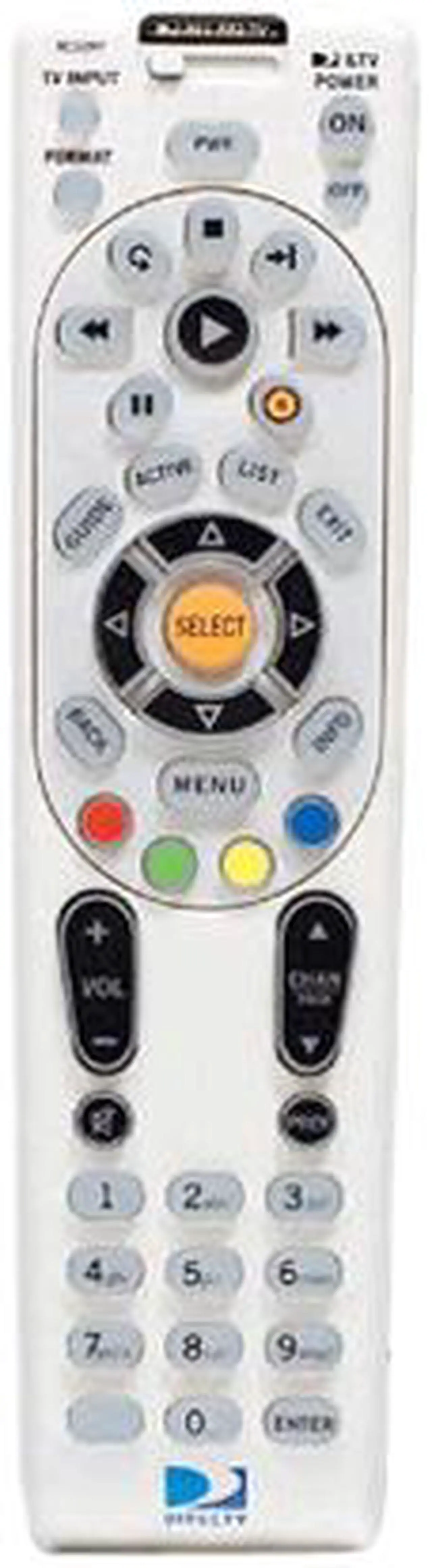 DIRECTV RC64RB Infrared / RF Universal Back Lit Remote Control - Newegg.com