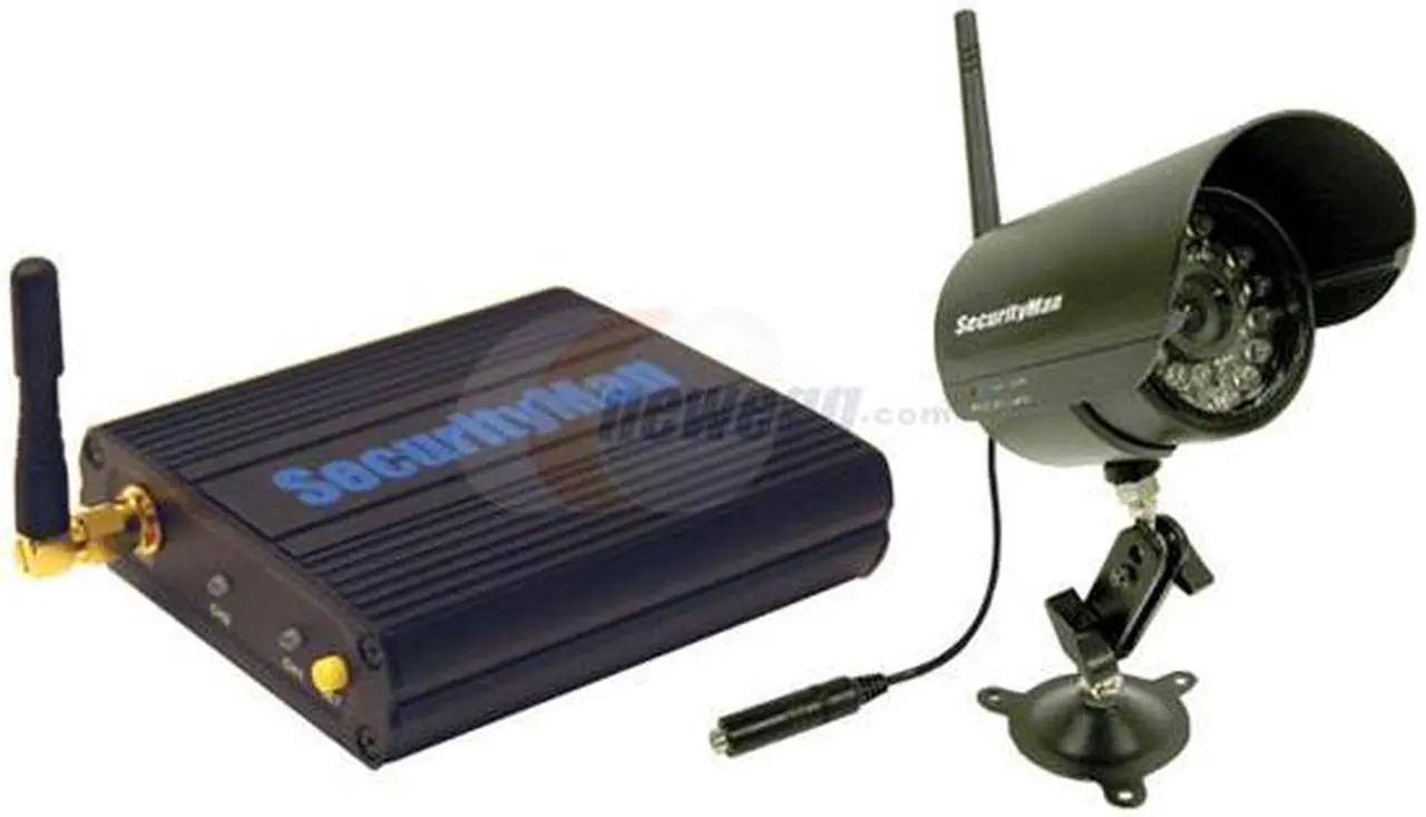 SecurityMan CLEARCAM II Wireless Outdoor/Indoor Color Camera Kit with ...