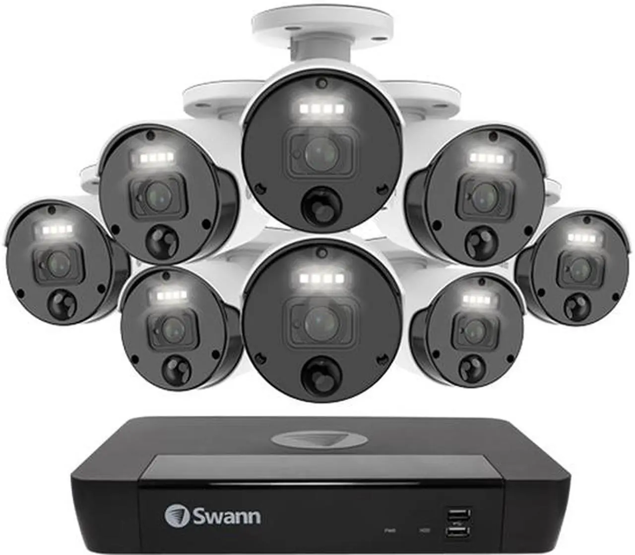 Swann SWNVK-876808 8 Channel Master Series 8 Camera 8 Channel NVR ...