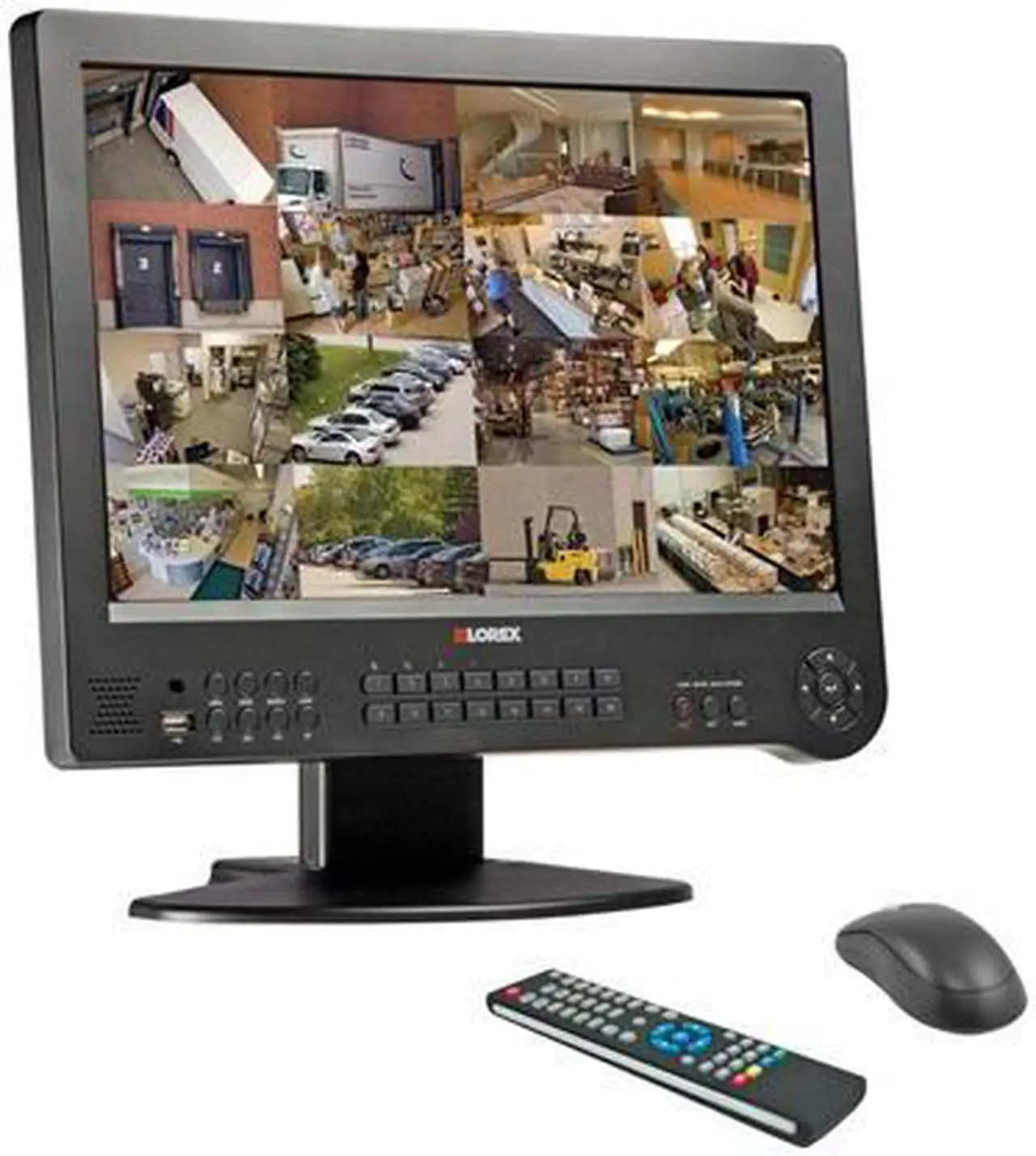 Lorex L19WD1600501 Digital 19 inch Wide Screen LCD Monitor with Built ...