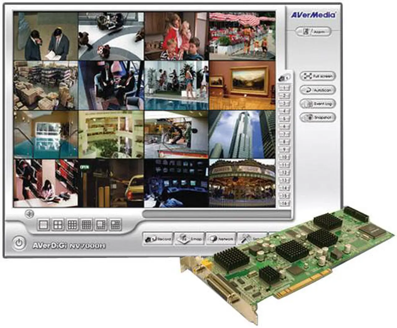 AVerMedia NVDNV7KH0 8 Channel AVerDiGi Hybrid NV7000H - Newegg.com
