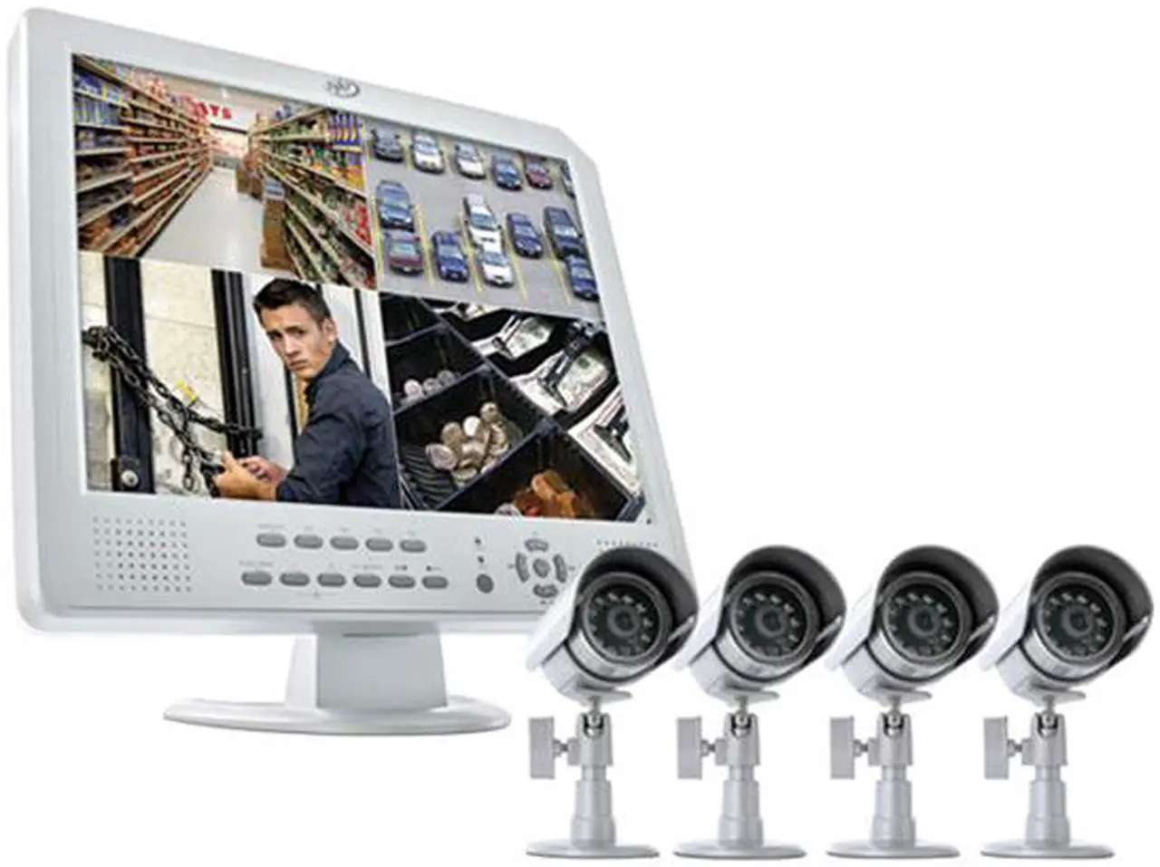 SVAT CLEARVU11 All-In-One Web Ready 4 Channel Compact H.264 DVR ...