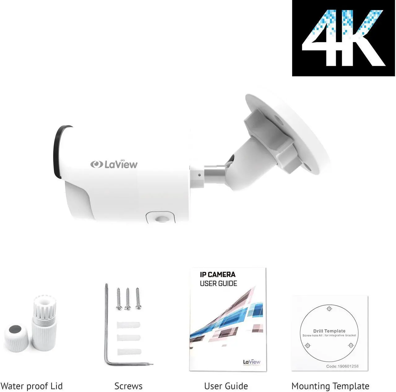 LaView LV-PBK80804 8.3MP Network Bullet Camera - Newegg.com