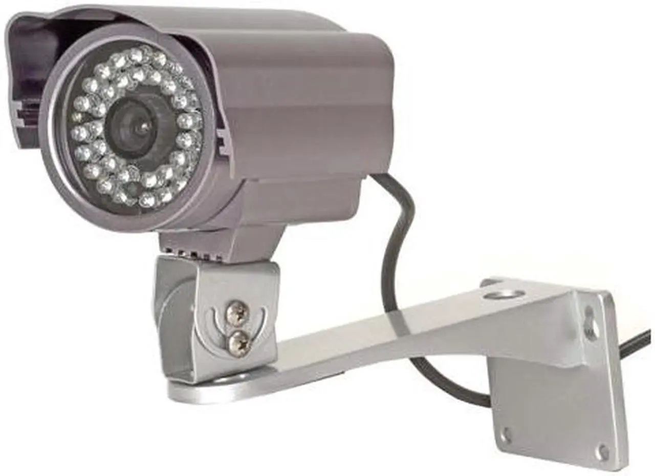 Q-See QSC48030 High Resolution Weatherproof 6mm Color CCD 480TVL Camera ...