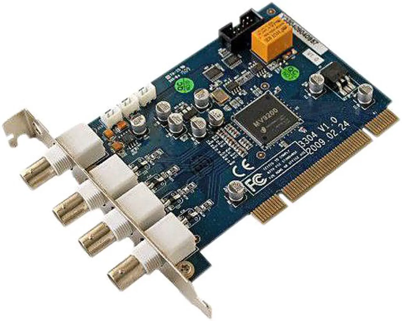 Q-See QSDT4PCRC 4 x BNC PC based 4-channel DVR PCI Card - Newegg.com