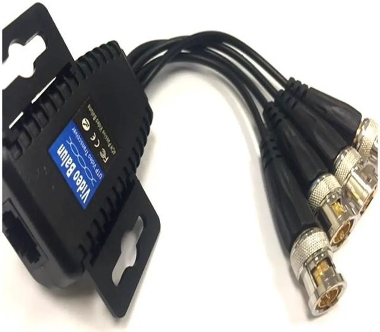 SPT SECURITY Video & Power Balun 4-Channel BNC to RJ45/Cat-5, Video ...