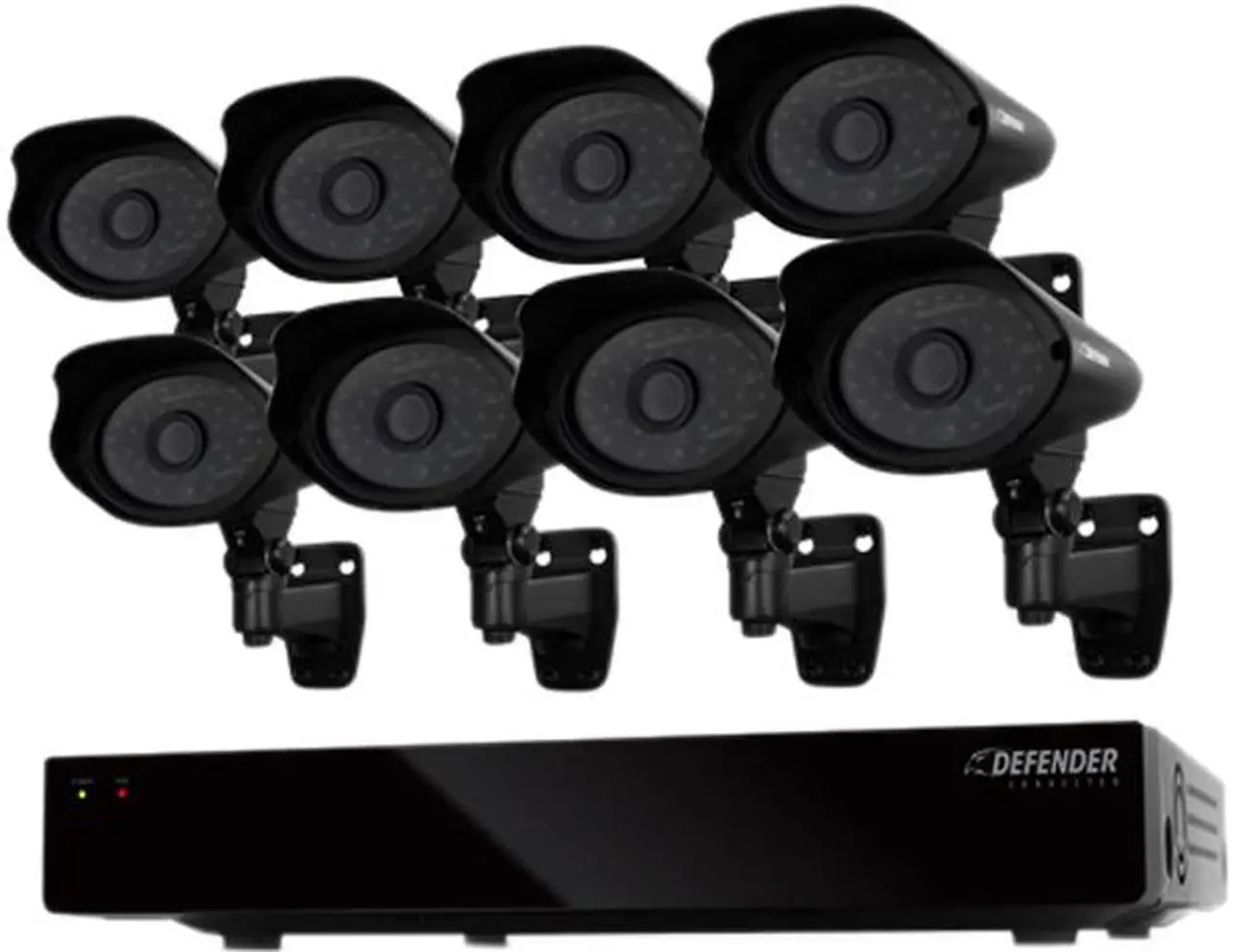 Defender Pro Connected (21114) 16 Channel Security System with 8 x PRO ...