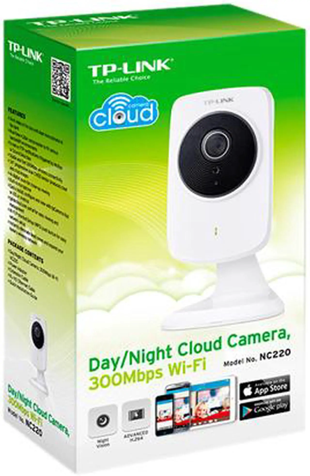 TP-LINK TL-NC220 Day / Night Cloud Camera, 300Mbps Wi-Fi - Newegg.ca