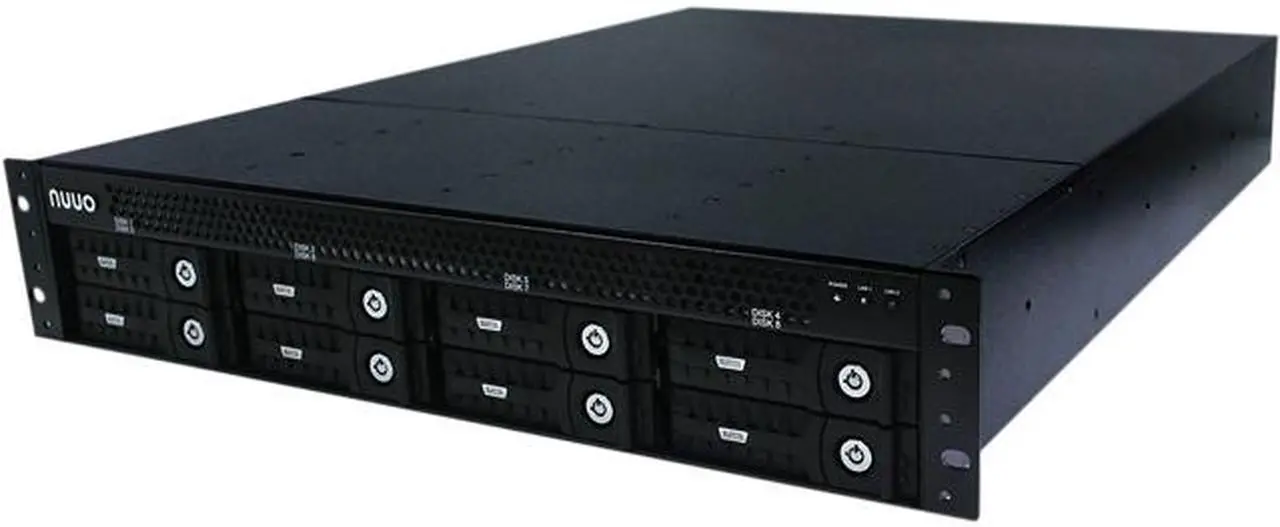 NUUO NT-8040R 250Mbps Throughput NVR Standalone 4ch, 8bay, rackmount ...