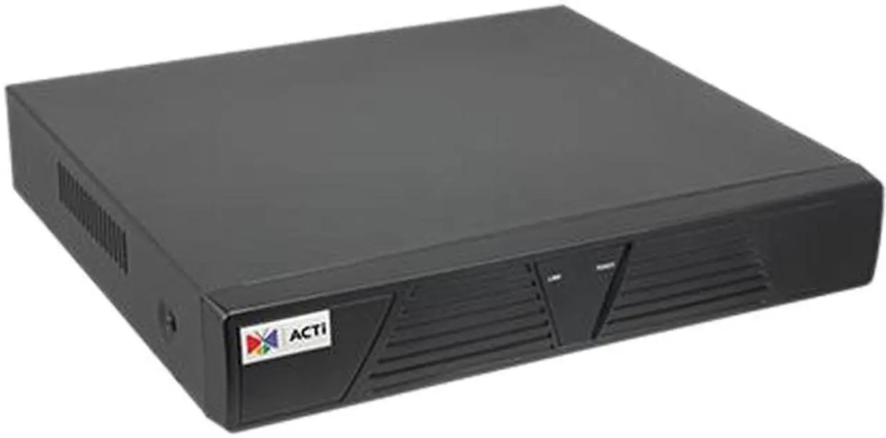 ACTi ENR-020P 9-Channel 1-Bay Mini Standalone NVR with 8-port PoE ...