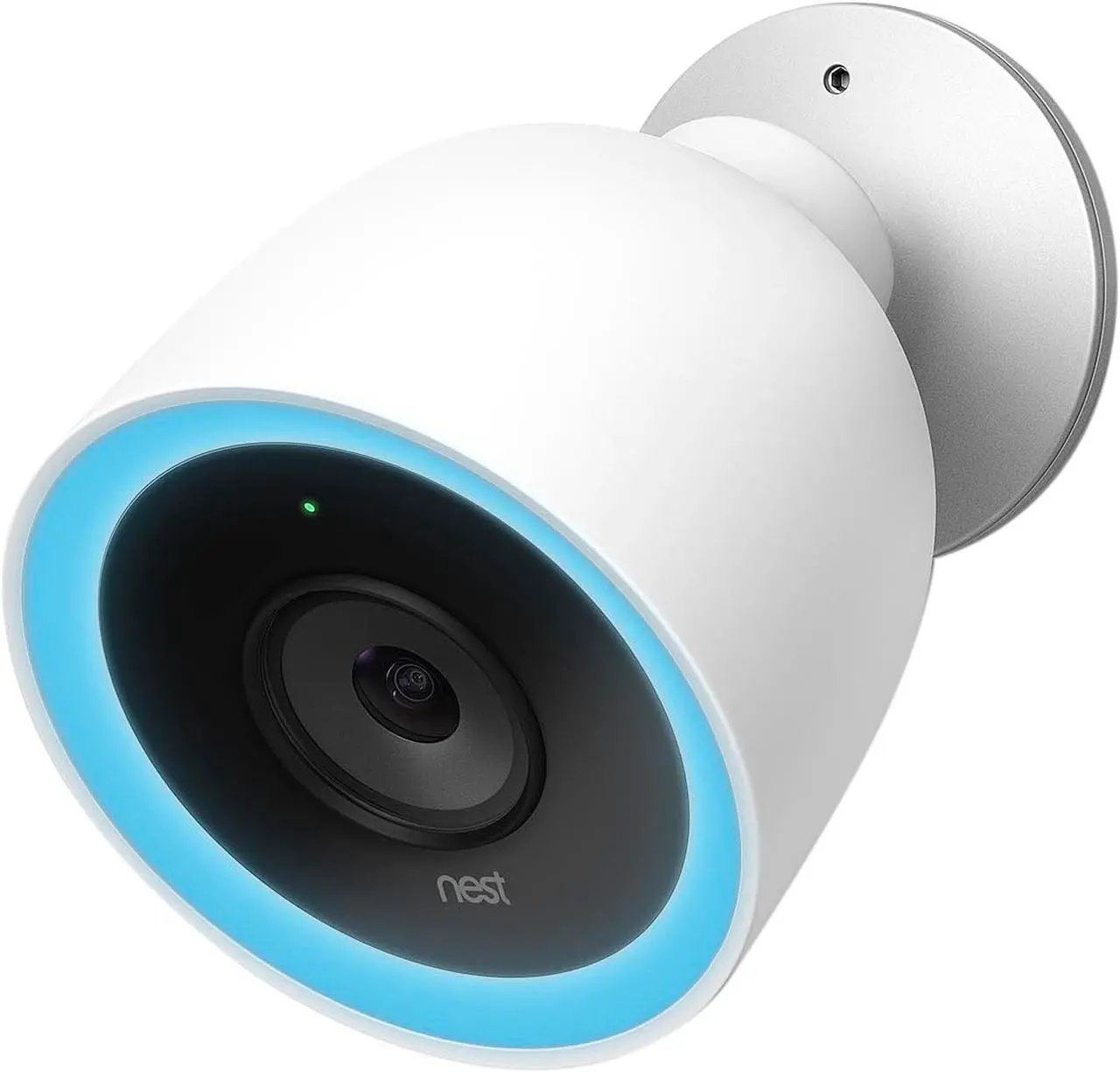Google - Nest Cam IQ Outdoor Security Camera - White - Newegg.com