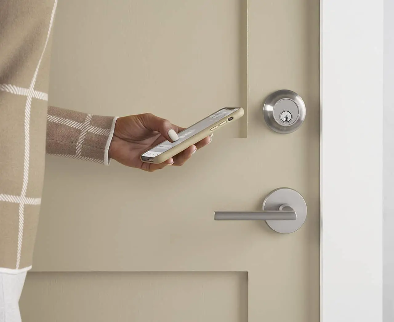 Level Lock+ Connect (Wi-Fi), Satin Nickel, Works with Apple Home ...