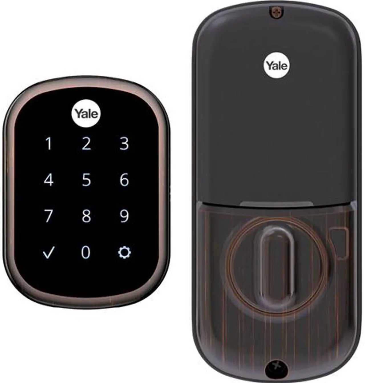 Yale R-YRD256-CBA-0BP Assure Lock SL, Wi-Fi Smart Lock - Works with the ...