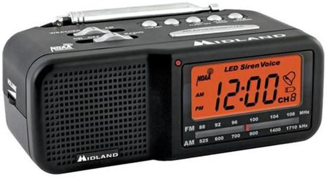 Midland All Hazard NOAA Weather Alert Radio - Newegg.com