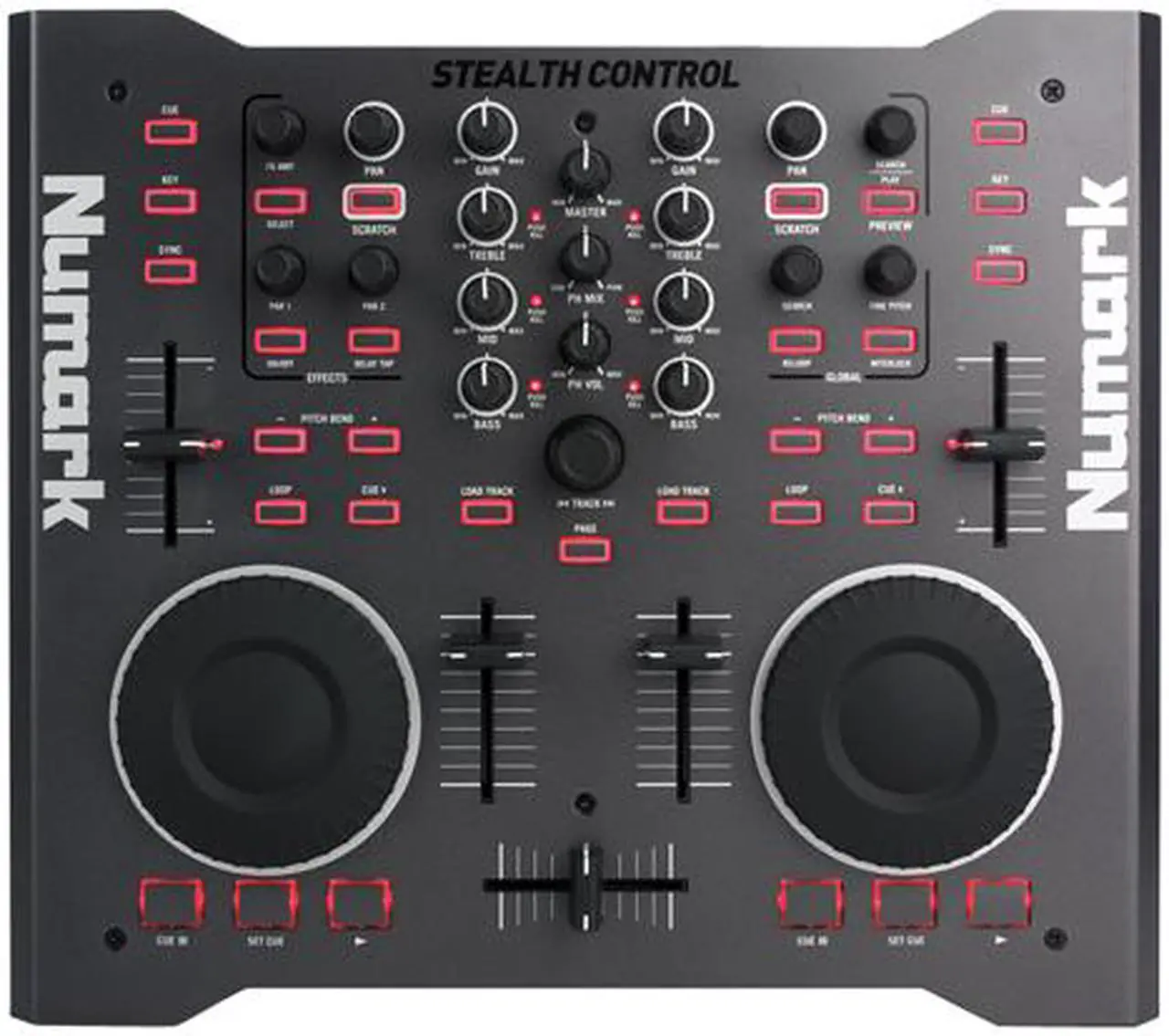 Numark - Professional Computer-DJ Performance Deck (STEALTH CONTROL ...