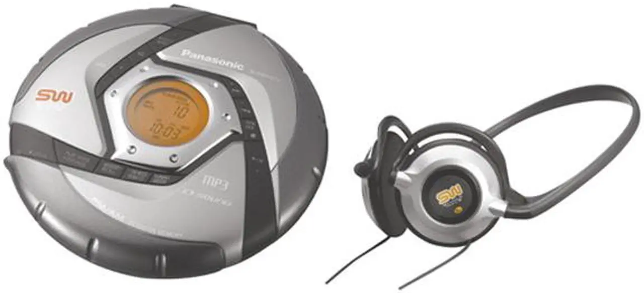 Open Box: Panasonic SHOCKWAVE Portable CD Player with FM/AM Digital ...