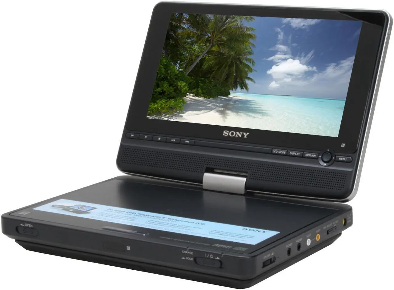 Open Box: SONY DVP-FX810/L Blue 8" Widescreen Portable DVD Player ...