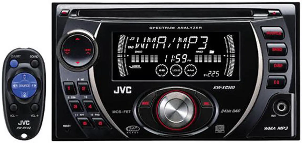 JVC Double DIN CD Receiver - Newegg.com