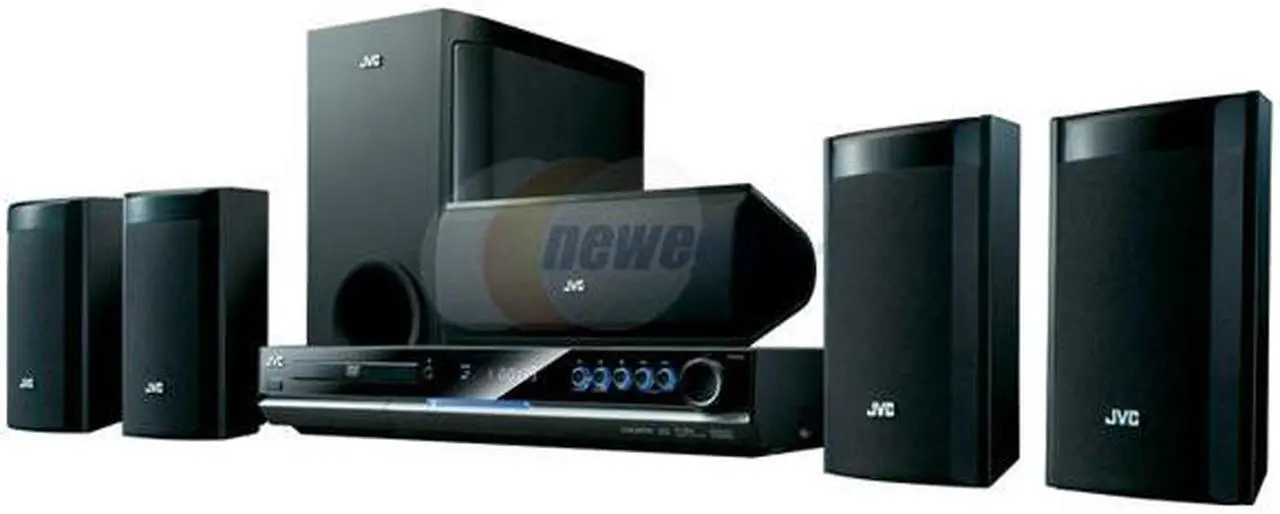 JVC THG30 5.1 Channel DVD Digital Theater System w/1080p Up-Conversion ...