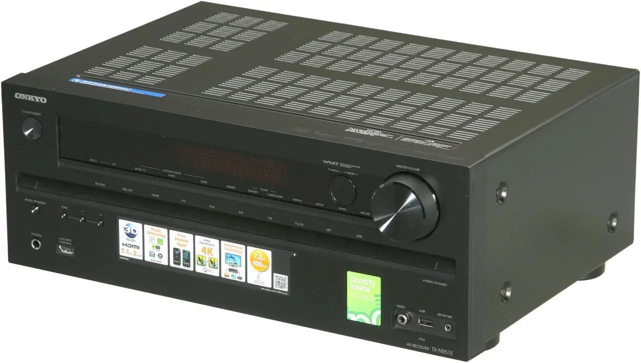 ONKYO TX-NR515 7.2-Channel Network 3D Ready A/V Receiver - Newegg.com